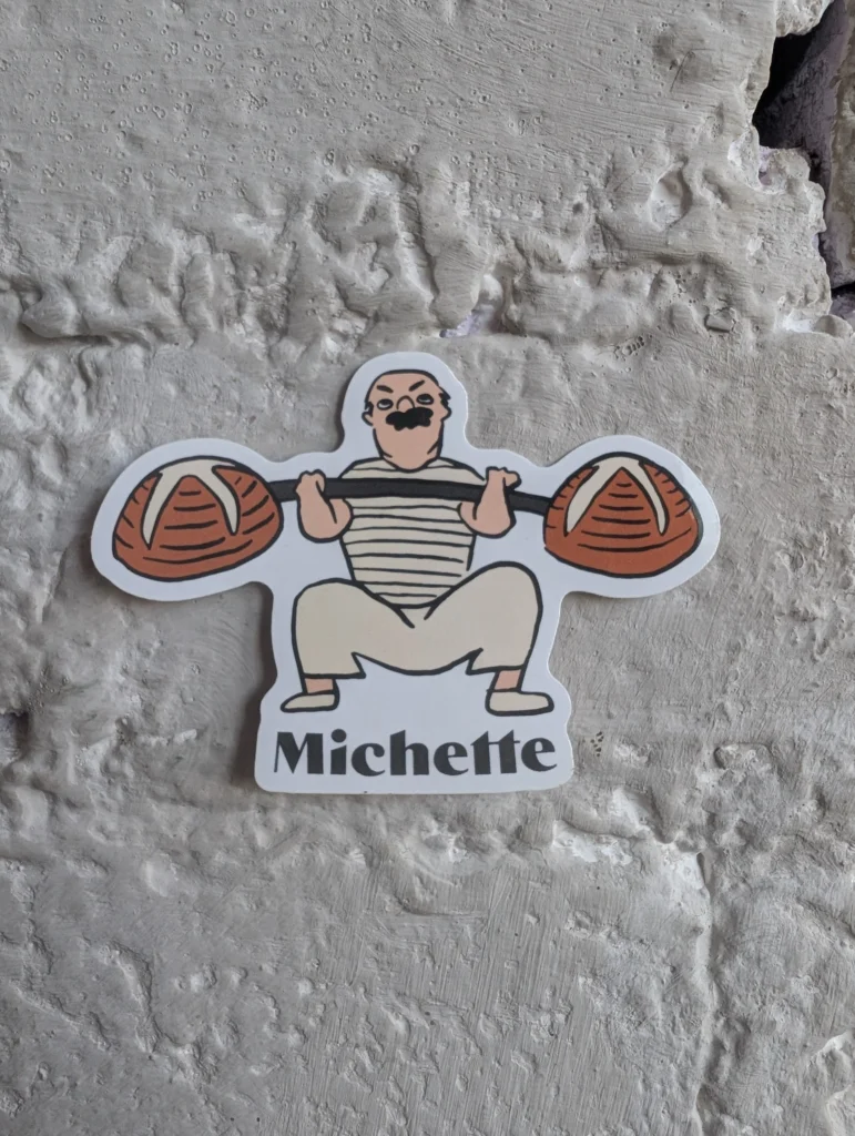 Strongman Sticker - Michette